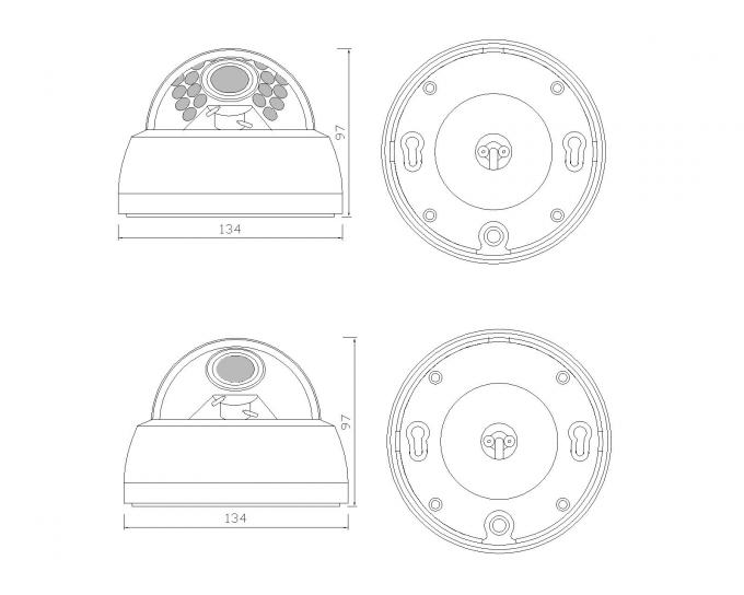 IR Color CCD Camera Digital