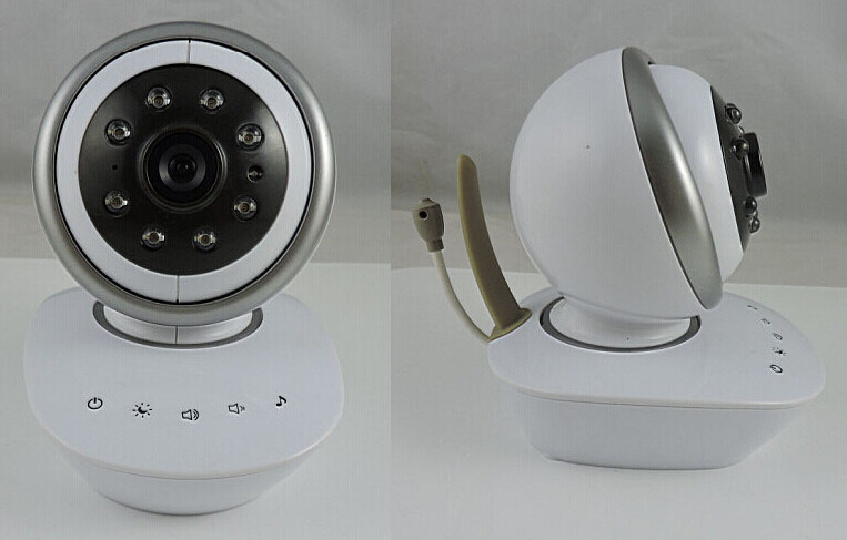 3.5" LCD Screen Wireless Video Baby Temperature Monitor , 300m long ...